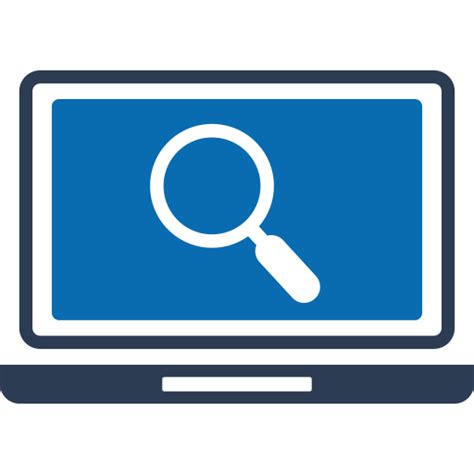 laptop search laptop online search web website browser icon download on iconfinder