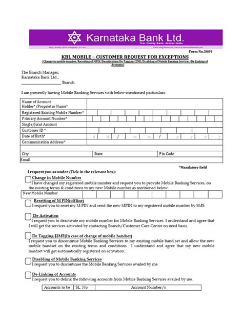 Mobile Banking Exception Pdf Service Industries Telecommunications