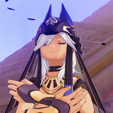 Reminder That In Game Cyno Does A Cute Lil ̀ꞈ́ Face 247 Rcynomains