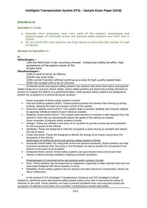 Past Exam With Answers That Might Help For Practice Exams Computer