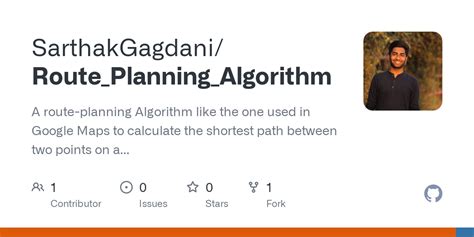 GitHub SarthakGagdani Route Planning Algorithm A Route Planning Algorithm Like The One Used