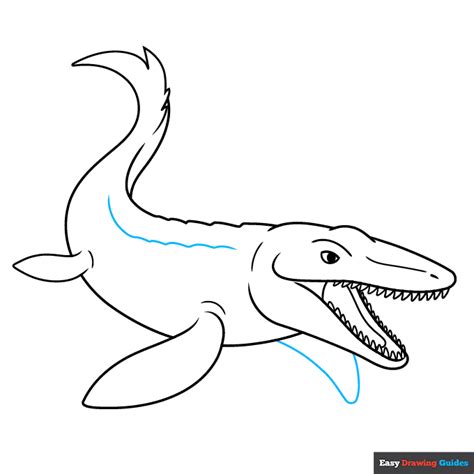 How To Draw Dinosaurs From Jurassic World Step By Step