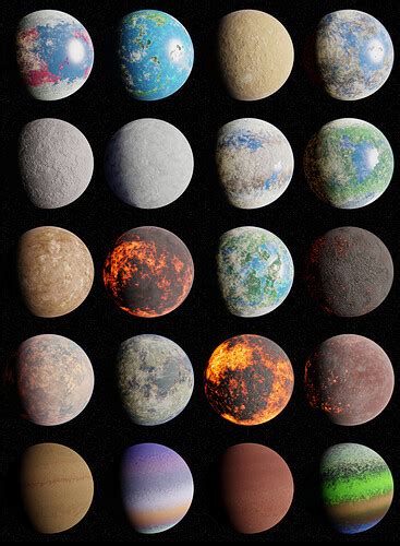 Procedural Planet Generator Finished Projects Blender Artists Community