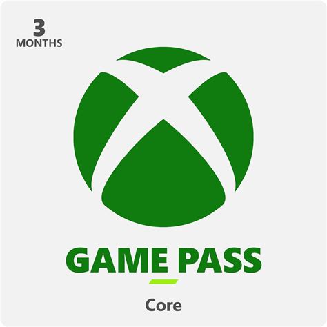 Amazon Com Xbox Game Pass Core Month Membership Digital Code Everything Else