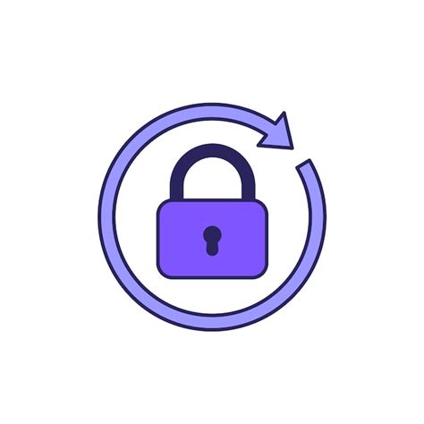 Premium Vector Password Reset Icon Security Concept