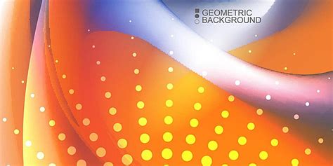 Abstract Colorful Geometric Pattern Background Template Modern Technology Light Vector Modern