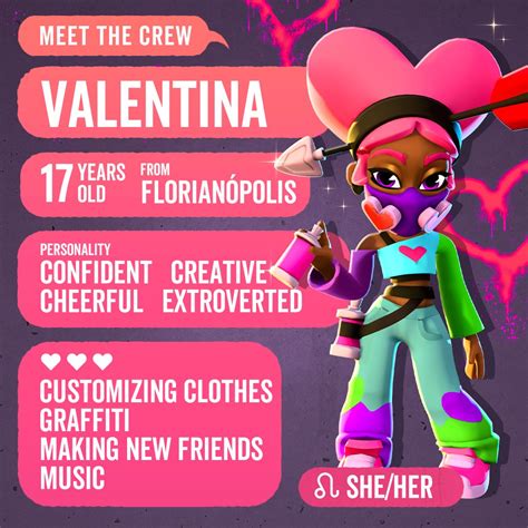 Valentina Info Fandom