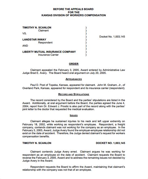 Owner Operator Agreement Template