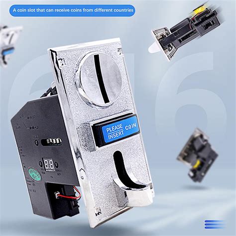 Multi Coin Acceptor Different Values Selector Dispenser Washing Fruugo Uk