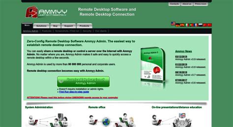 Access Ammyy Admin Free Zero Config Remote Desktop Software Remote Desktop