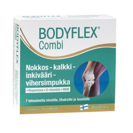 Bodyflex Combi 60 tbl - Vitamina - Ravintolisä - Nivelten hyvinvoinnille