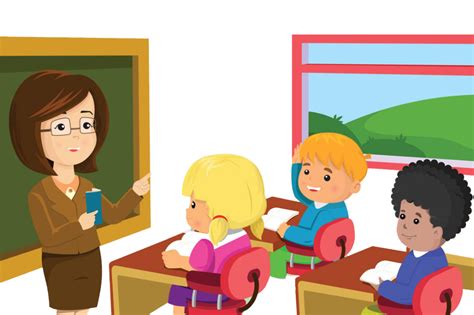 Student Teamwork Clipart Studenr At Classroom Png School Clipart