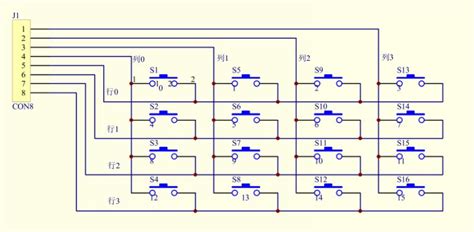 「雕爷学编程」arduino动手做（26）——4x4矩阵键盘模块 行者花雕 博客园