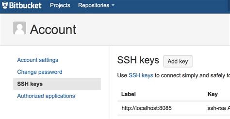 Generating Keys For Bitbucket An Integrated World
