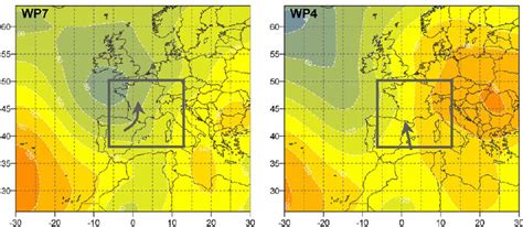 Average Geopotential Height At 1000 Hpa For The Weather Patterns 7 And