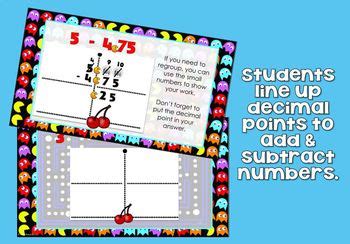 Distance Learning Adding And Subtracting Decimals GOOGLE CLASSROOM