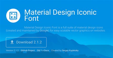 material design iconic font at collection of material