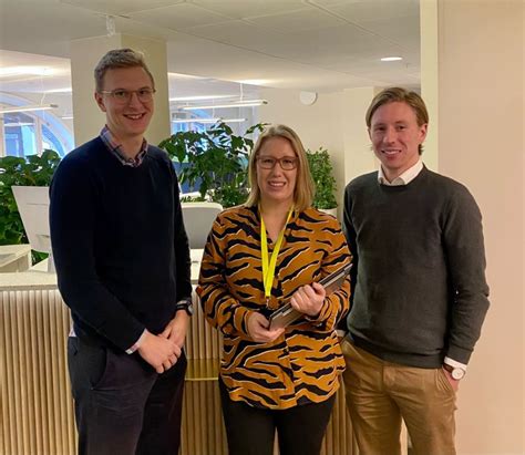 I Veckan Presenterade De Här Stjärnorna Viktor Hakegård Andreas Dahl Och Jag På User Group