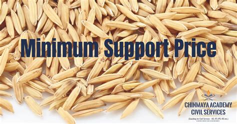 Minimum Support Price MSP Chinmaya IAS Academy Current Affairs