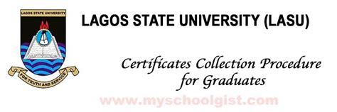 Lasu Certificates Collection Procedure For Graduates