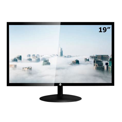 Monitor Tronos Tn 19 Led Widescreen Vesa Preto Trs Hk19wy