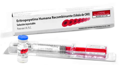 Eritropoyetina Humana Recombinante Células De Cho 2000 Uiml