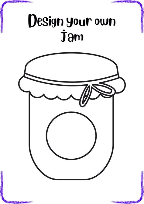 Design Your Own Jam And Lable Art Class Lesson Creative Foundation
