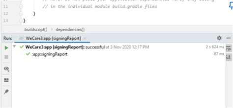 Android Studio V41 Signing Report For Sha 1 Problem Stack Overflow