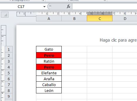Excel Resaltar Valores Duplicados