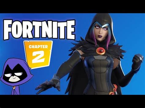 Fortnite Season 6 Raven Teen Titans Skin Gameplay Ps5 Youtube