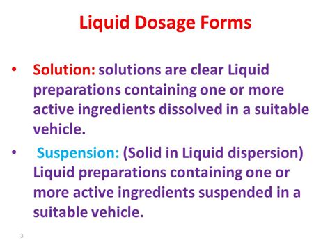 Liquid Dosage Forms Ppt Download