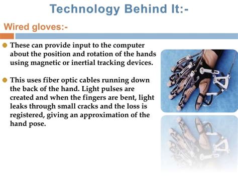 Ppt Of Gesture Recognition PPTX