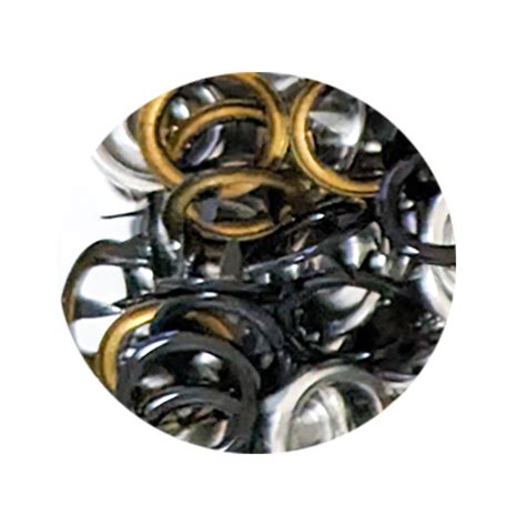 95 Mm Prong Open Ring Snaps In 15 Colors 50 Sets Hobby Trendy