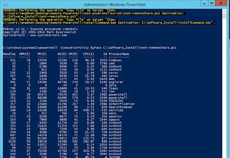 Sccm 2012 Powershell Scripts Run Powershell On Remote Machine Without