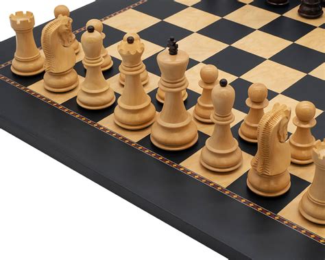 The Queens Gambit Chess Set RCPB Regency Chess Finest Quality Chess Sets