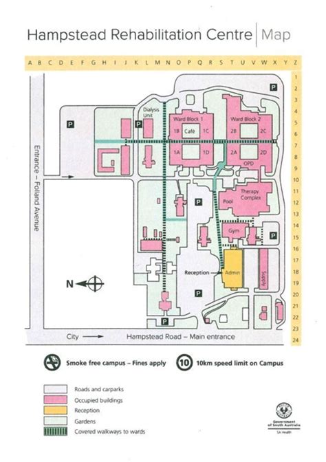 Map Hampstead Rehabilitation Centre Ca 2000 Ar3027 Ehive