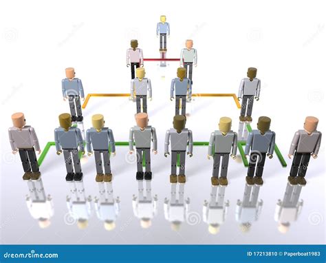 Business Hierarchy Structure Vector Illustration CartoonDealer Com 47202720