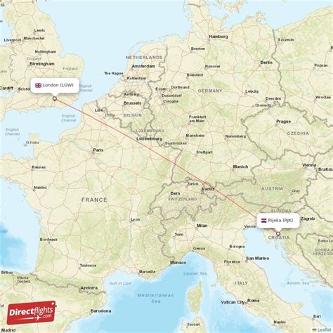 Direct Flights From Rijeka To London Rjk To Lgw Non Stop