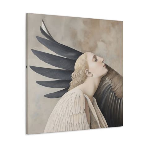 Emissary Of Aviary Angels Canvas Gallery Wraps Etsy