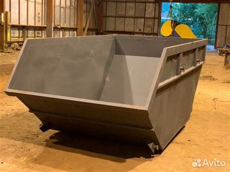 Мусорные контейнеры 8м3 Бункера для мусора 8 куб купить в Курске Готовый бизнес и оборудование