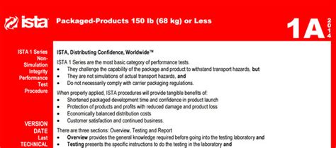 Navigating International Commerce Ista Packaging Tests Linkotest