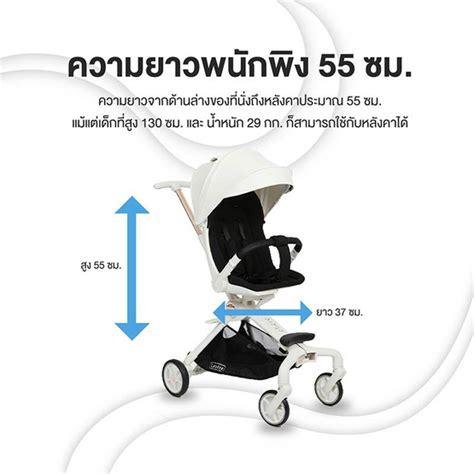 Keenz Lebere S รถเข็นเด็กขนาดเล็ก แบรนด์เกาหลี หมุนได้ 360 องศา Allonline