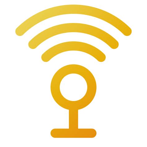 Wifi Generic Gradient Outline Icon