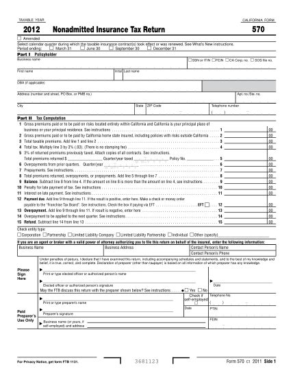 10 California Tax Forms Free To Edit Download And Print Cocodoc