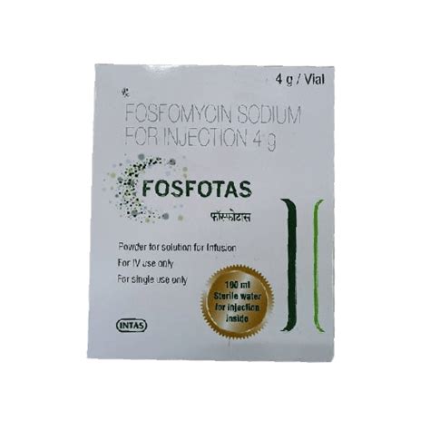 Fosfotas Supplier Fosfomycin Available Price Delhi India Aark