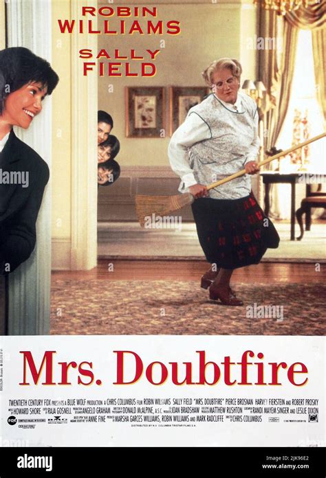 Robin Williams Mrs Doubtfire Poster Mrs Doubtfire” Around The