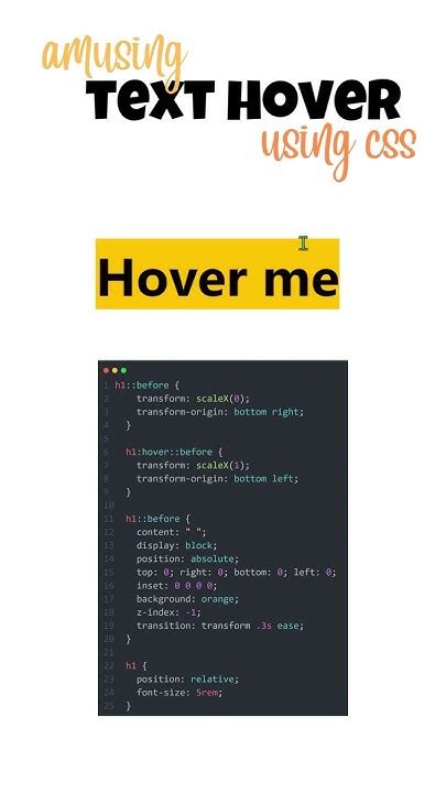 Hover Me Effect ⚡ Youtube