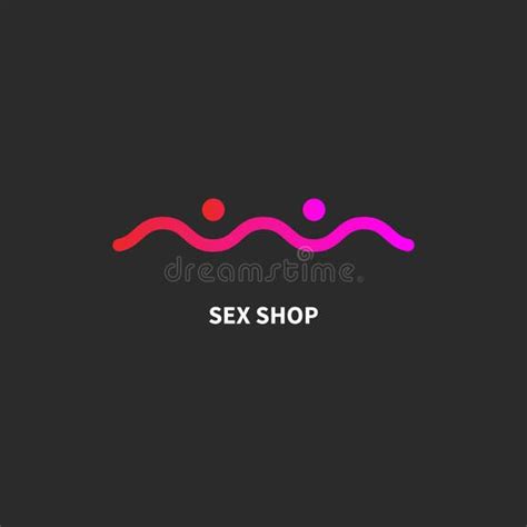 Logo Du Magasin De Sexe Illustration De Vecteur Illustration Du Amusement 176463544