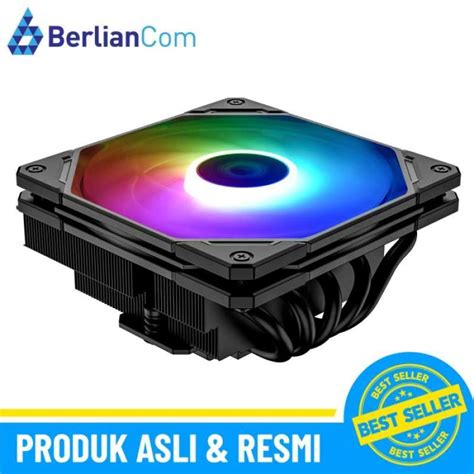 Jual Id Cooling Is 55 Argb Low Profile Cpu Cooler Intel Amd Di Seller Sweet Shop Cengkareng