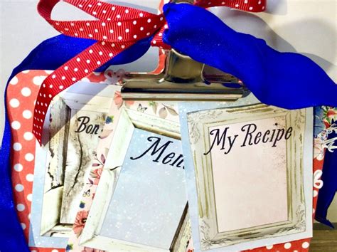 Menü Rezepthalter Mit Mintay Berrylicious Handmade By Papiria